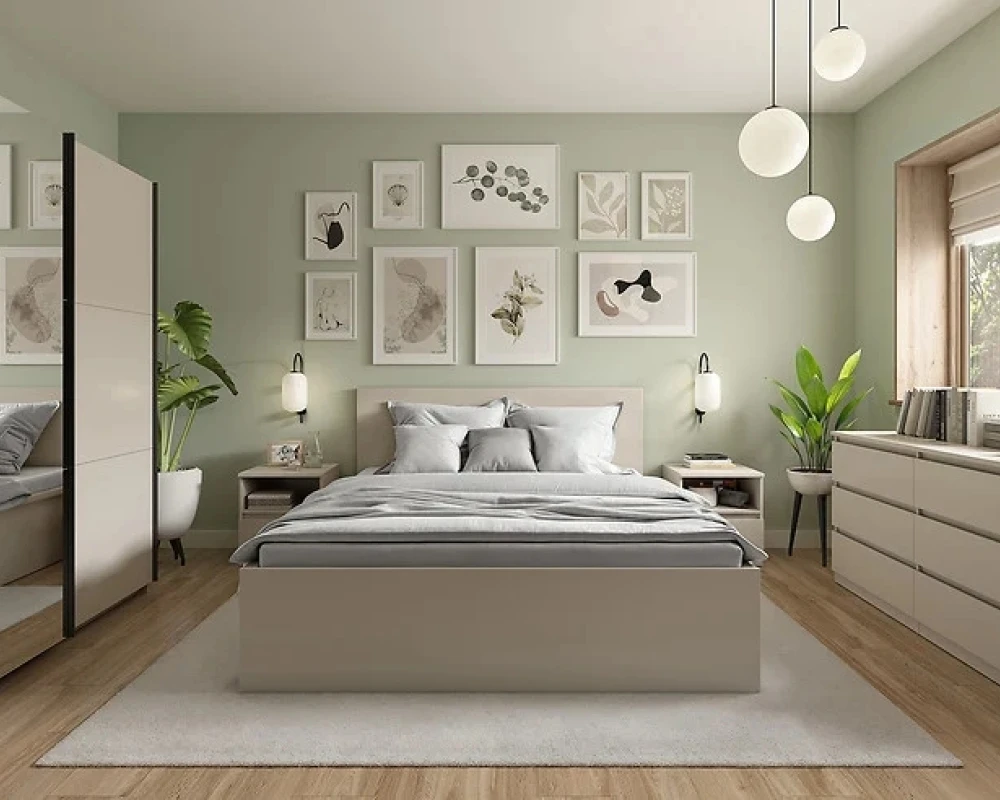 Komoda Tetrix - Black Red White - Twojemeble.pl - meble z kolekcji Tetrix