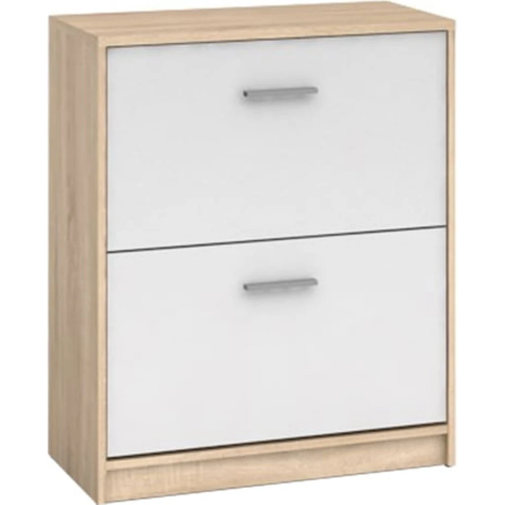 Botník do předsíně Nepo Plus - Black Red White - Tmnábytek.cz - nábytek ...