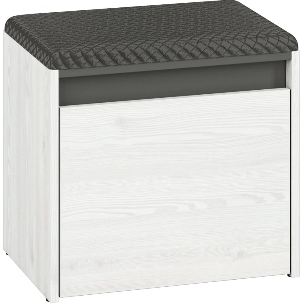 Botník Hyga - ML Meble - Tmnábytek.cz - nábytek z kolekce Hyga Šedá Bílá