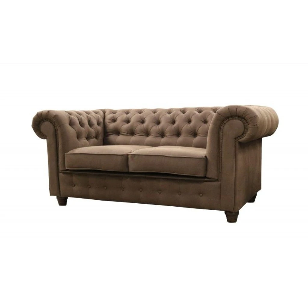 Rozkládací dvoumístná pohovka Chesterfield Cambridge - Meble Ropez ...