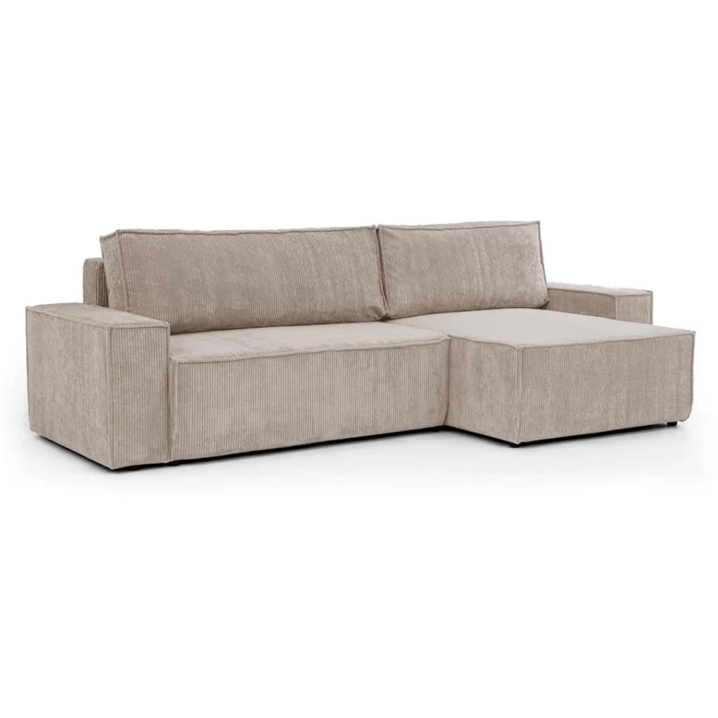 Narożnik prawostronny Flabio Mini z funkcją spania typu DL i ...