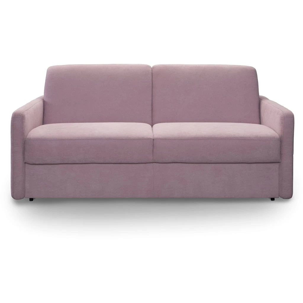 Sofa 2.5-osobowa Ema z funkcją spania typu stelaż włoski i pojemnikiem ...