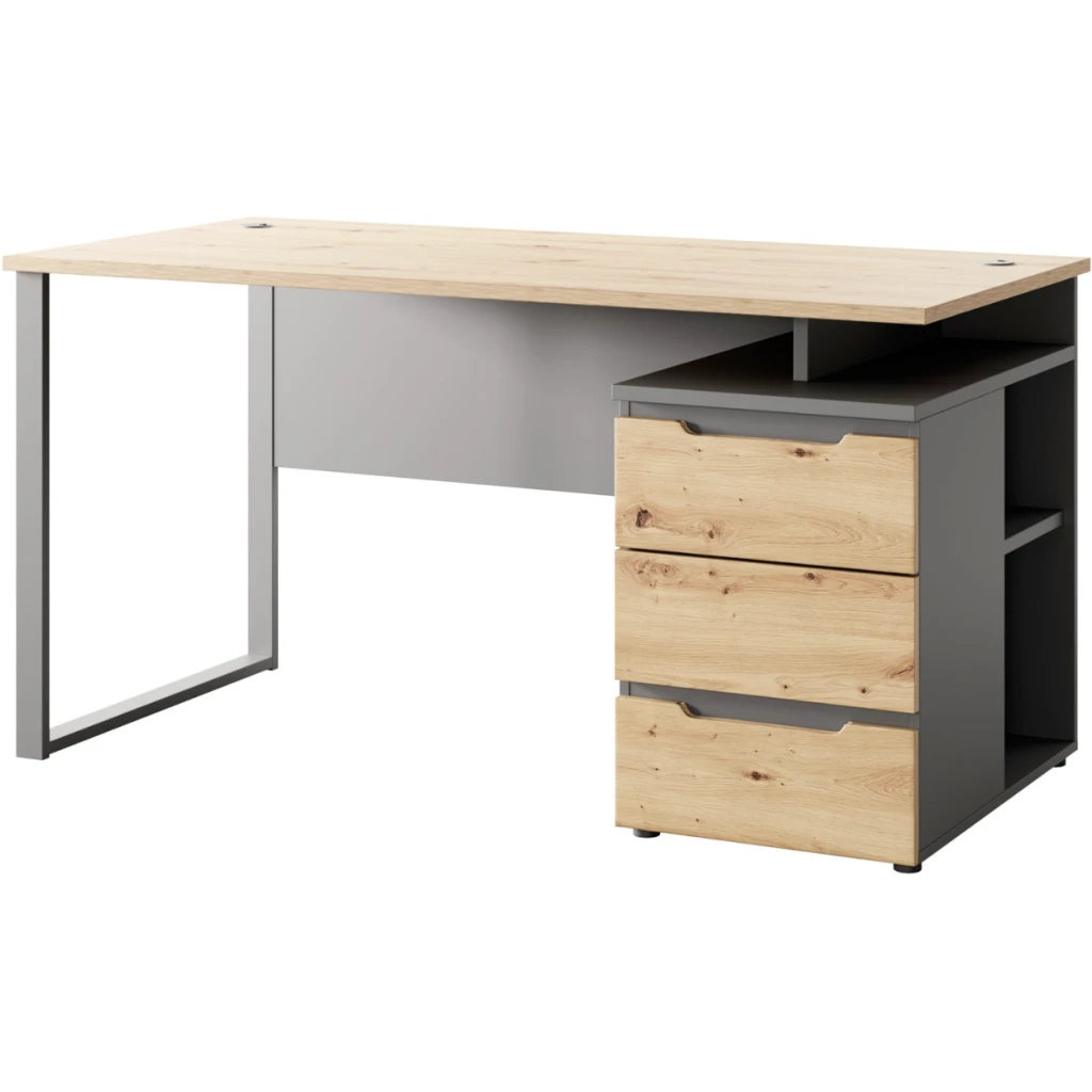 Biurko Brego - Szynaka Meble - Twojemeble.pl - meble z kolekcji Brego