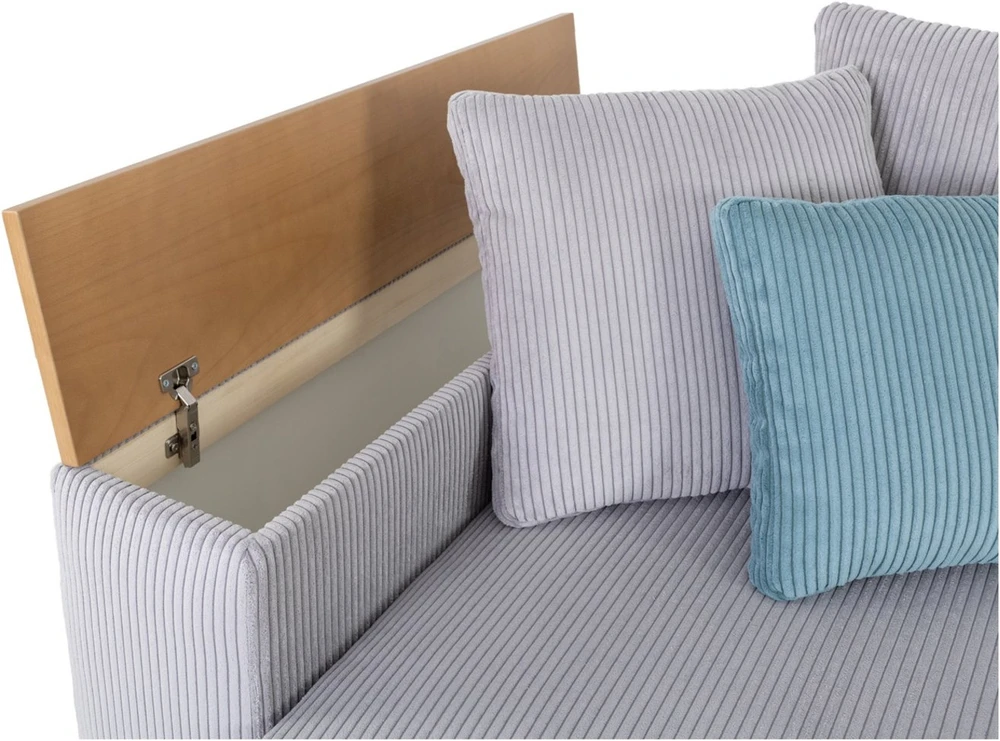 Sofa Peter z pojemnikiem i funkcją spania - BRW Sofa - Twojemeble.pl ...