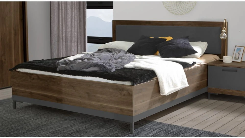 Nowoczesne dwuosobowe łóżko do sypialni Quetore - Forte - Twojemeble.pl ...