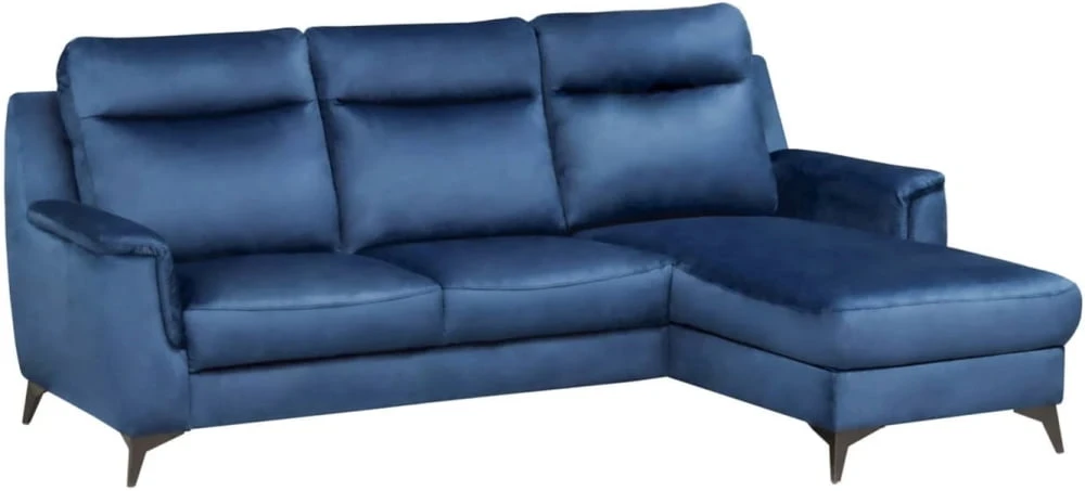 Narożnik prawostronny Leo z funkcją spania typu delfin i pojemnikiem ...