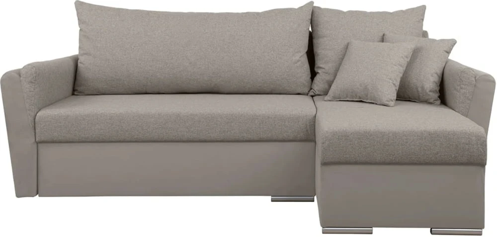 Narożnik lewy/prawy Galun z funkcją spania typu DL i pojemnikiem na pościel