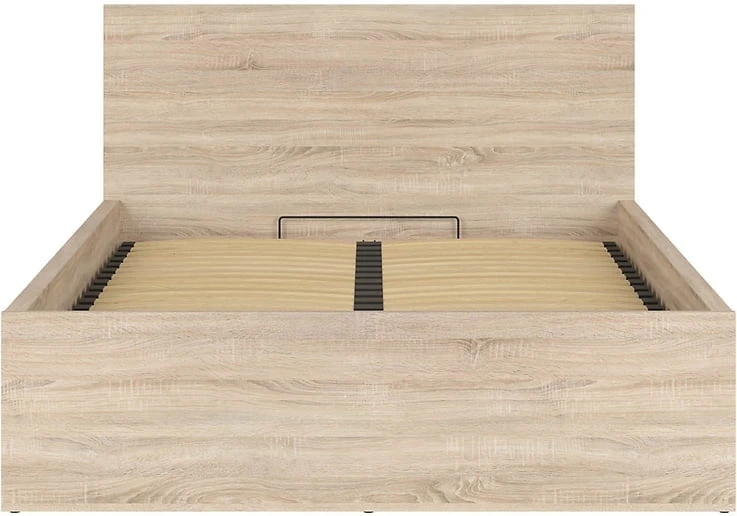 Zestaw łóżko do sypialni Tetrix B 140 i materac Merida - Black Red ...